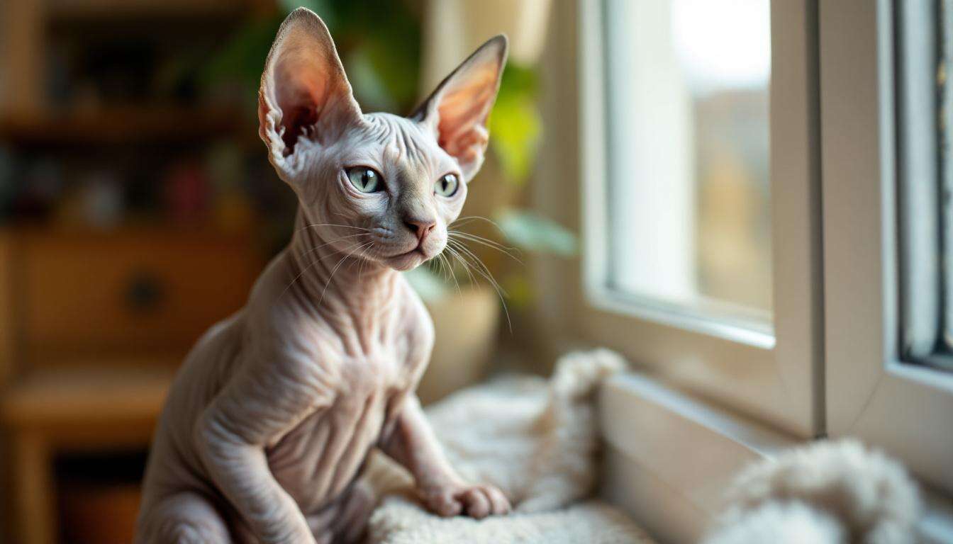 Chat Sphynx : caractéristiques et Entretien