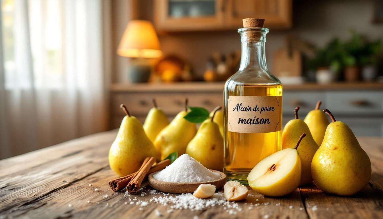 Recette facile d'alcool de poire maison